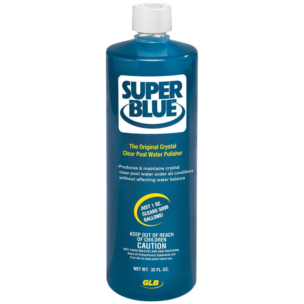 GLB 1 qt Super Blue Clarifier – First Pools USA