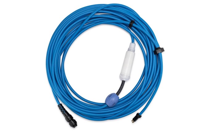 Maytronics 60 ft. Blue 3-Wire Cable with Swivel for Dolphin Pool Clean ...
