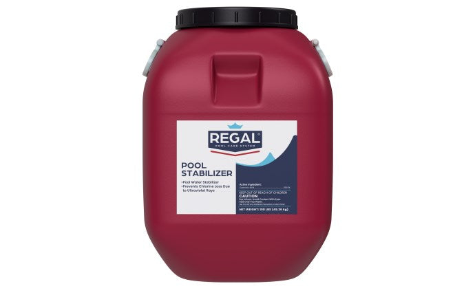 100 lbs Granular Pool Stabilizer Drum – First Pools USA