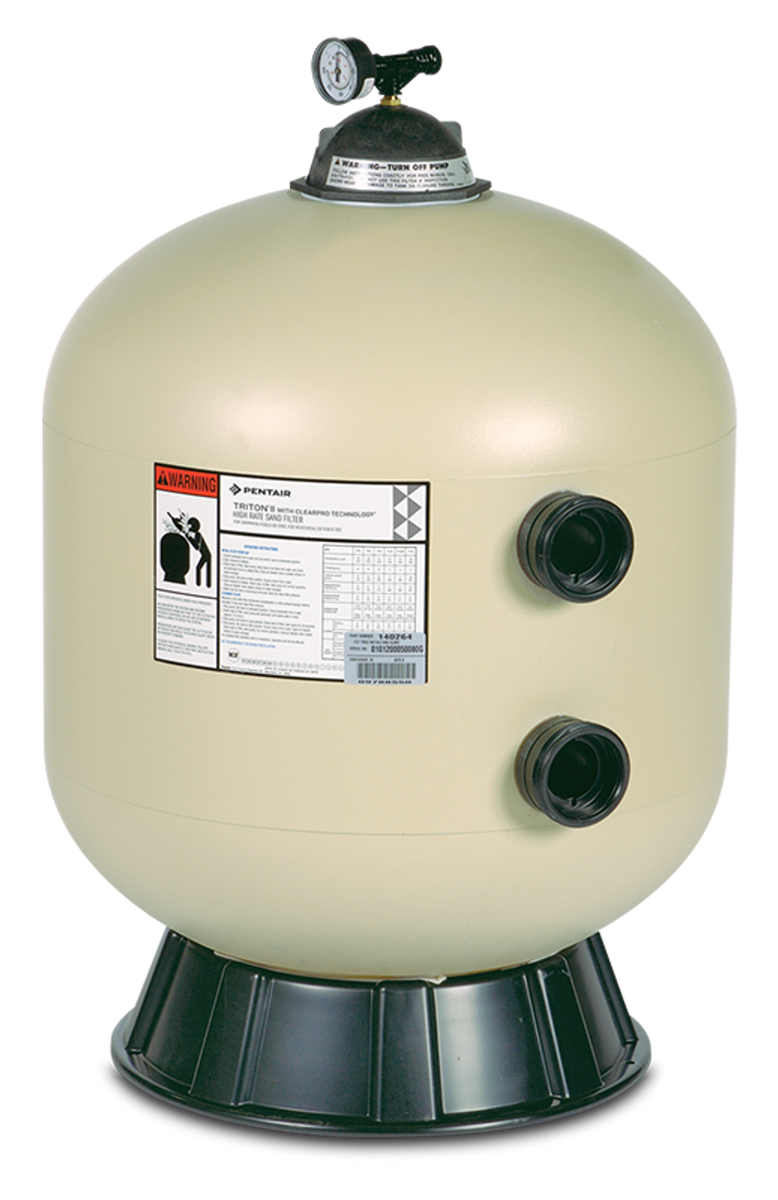 36" Triton® II Side Mount Filter TR 140 Almond – First Pools USA