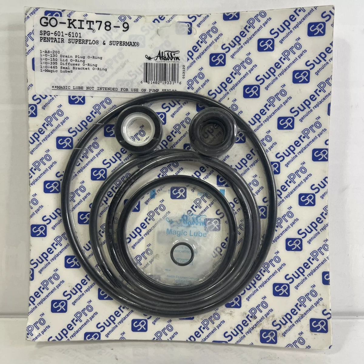 Super-Pro Pentair Superflo Pump Seal Kit – First Pools USA